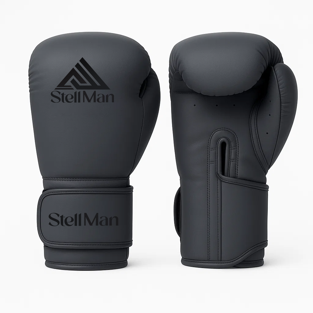 Stellman Shadow Strike Grappling Gloves-Black | Premium Quality – StellMan